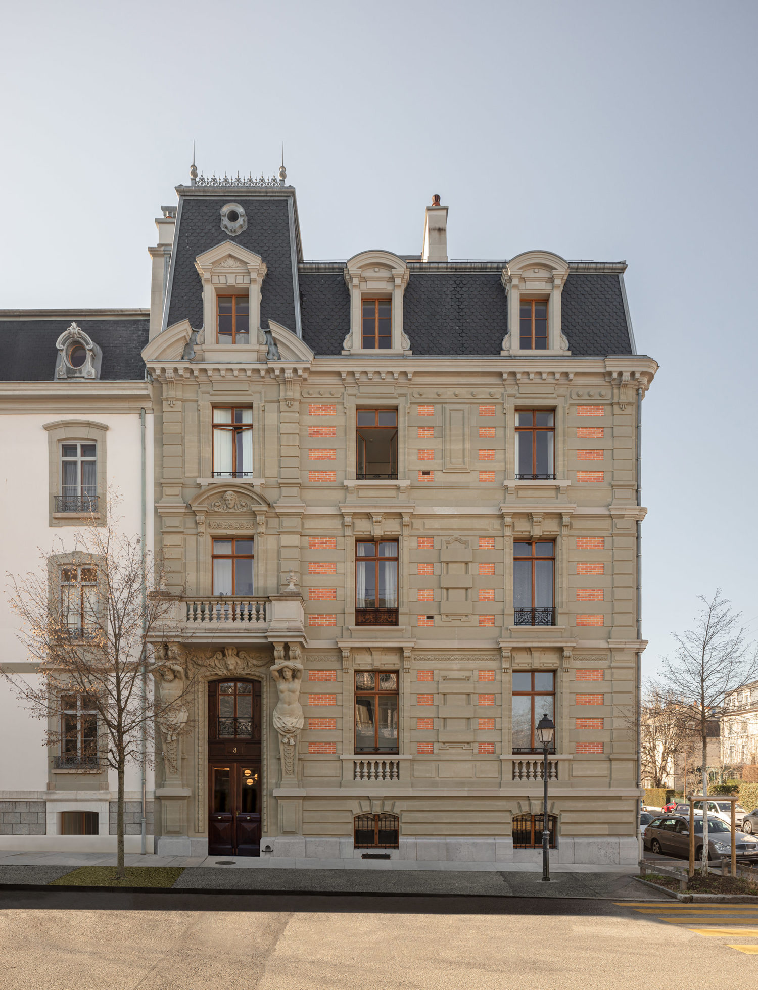 Réhabilitation d'un bâtiment patrimonial, Genève - March